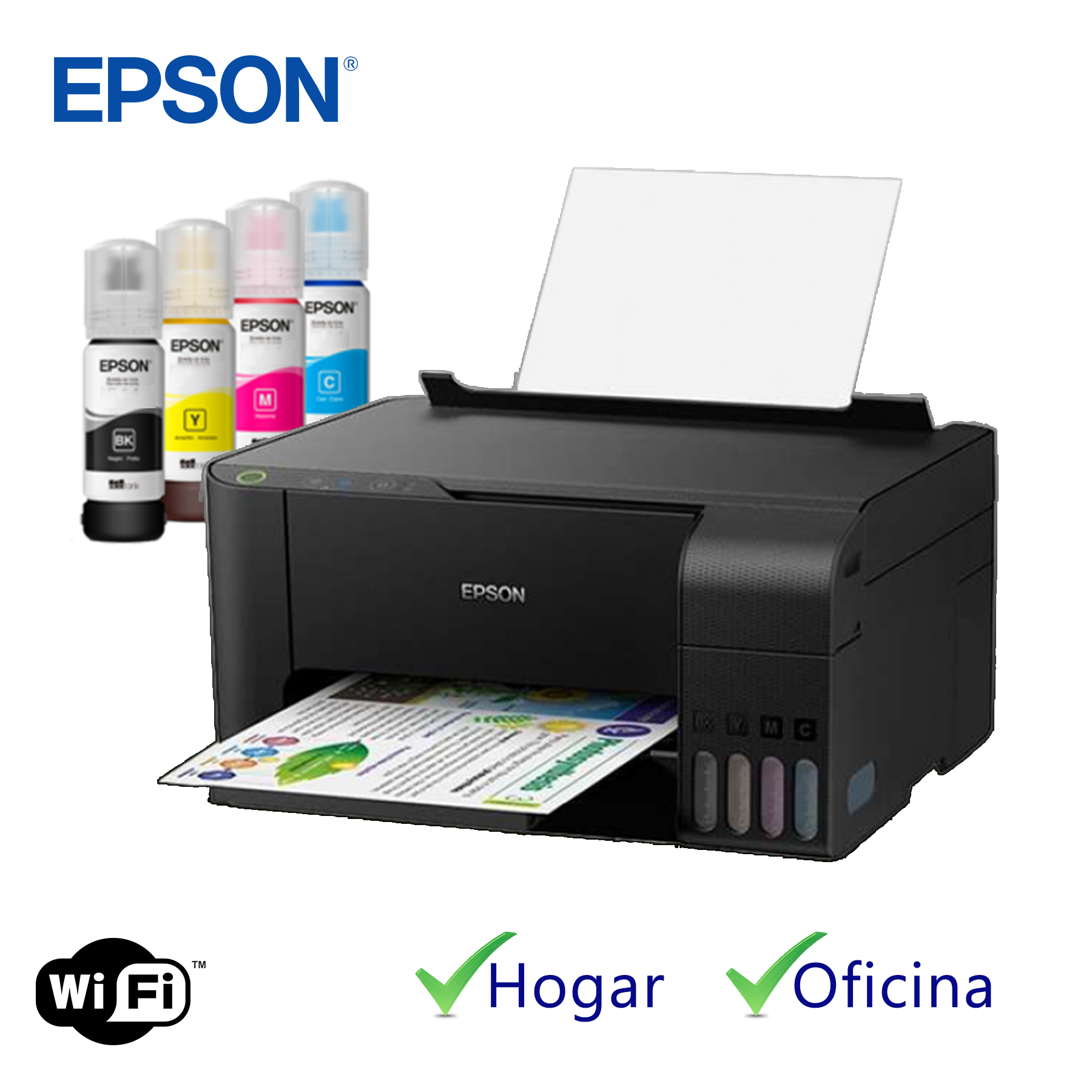 Prodacom :: IMPRESORA EPSON ECOTANK L3150 WIFI SISTEMA TINTA FABRICA