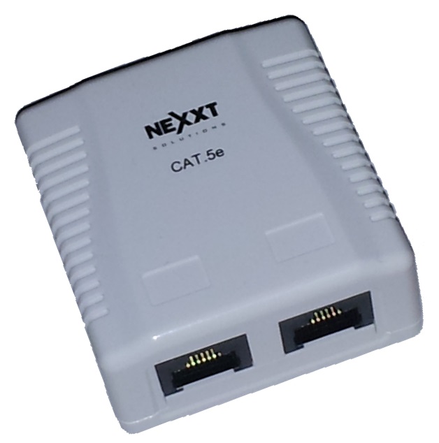 Prodacom :: RJ-45 WALL PLATE NETSYS 3 PORT