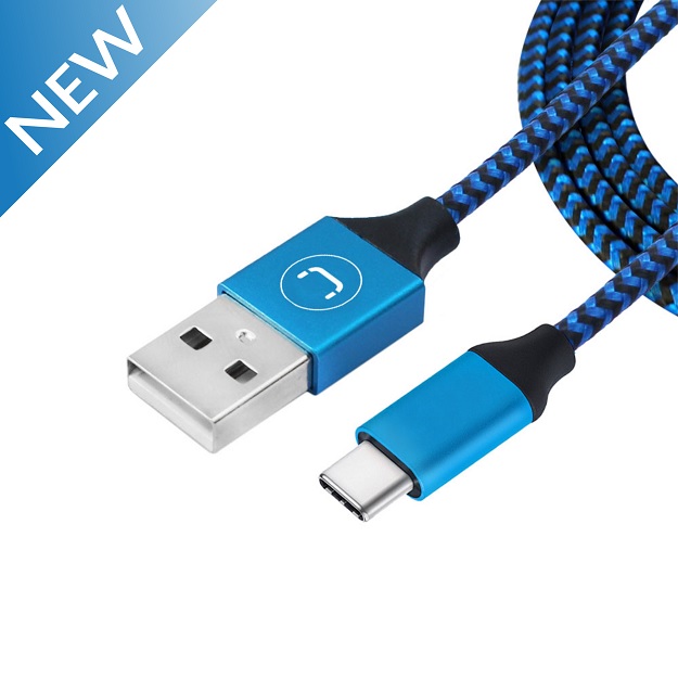 Prodacom :: CABLE USB TIPO C UNNO 5FT BRAIDED BL CB4061BL